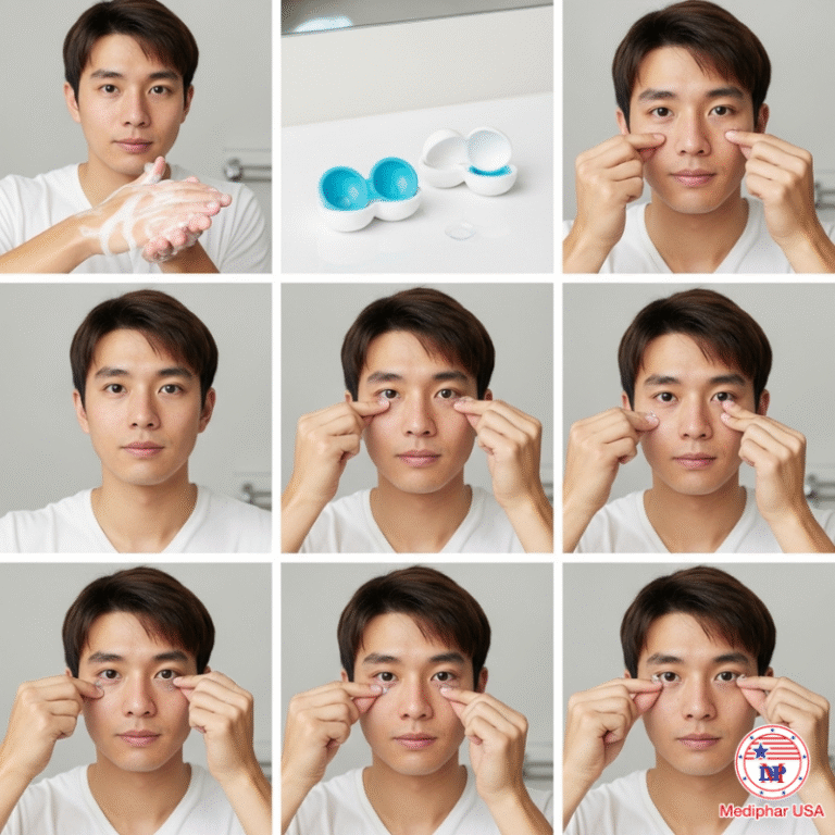 Cách đeo lens đúng cho người mới và lưu ý cần biết