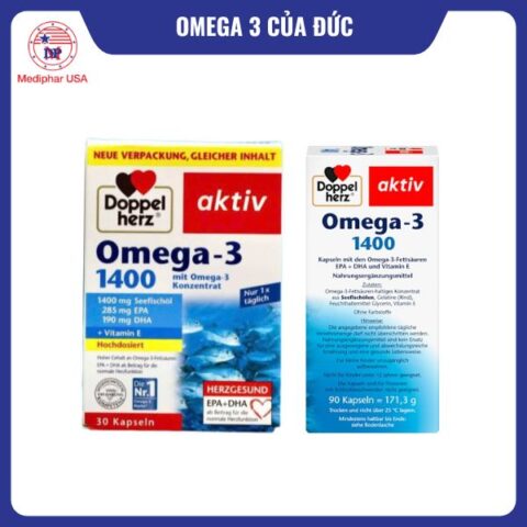 10 loại Omega 3 của Đức tốt đang có mặt trên thị trường