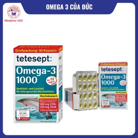 10 loại Omega 3 của Đức tốt đang có mặt trên thị trường