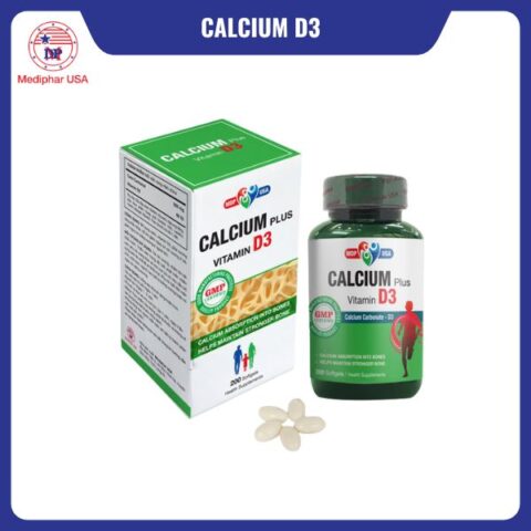 12 loại Calcium D3 tốt đang có mặt trên thị trường