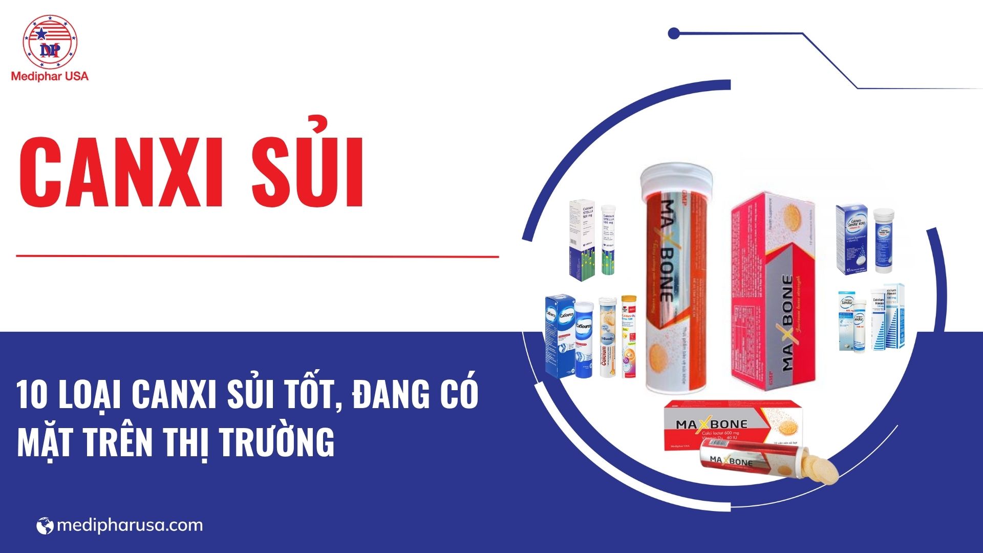 12 loại canxi hữu cơ tốt đang có mặt trên thị trường